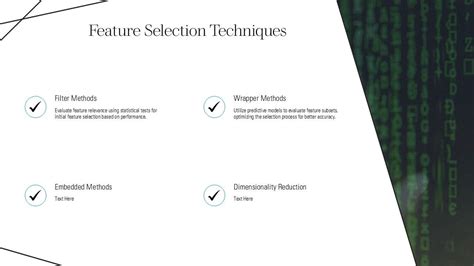 Feature Selection Techniques Ppt Template St Ai Ss Ppt Sample