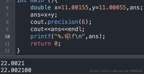 C Cout的精度控制等常用函数 C Cout Precision取消 Csdn博客