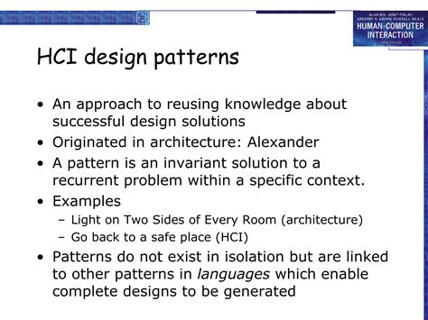 Hci 3e Ch 7 Design Rules Ppt