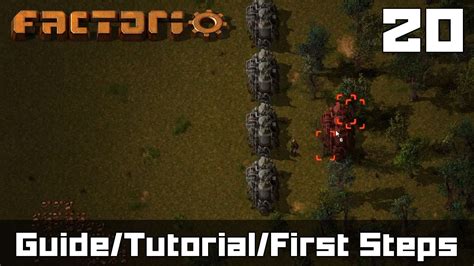 Factorio Guide Factorio First Steps Factorio Lets Play Tutorial