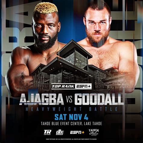 Efe Ajagba Vs Joe Goodall Top Heavyweight Boxing