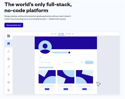 Bubble Io Create Now Your Powerful Full Stack Apps Codeless Durofy Business Technology