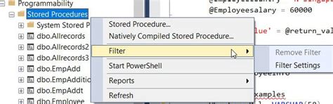 How To Find Stored Procedure Name In Sql Server