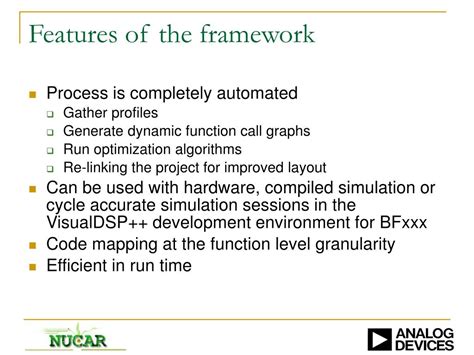 Ppt A Code Layout Framework For Embedded Processors With Configurable