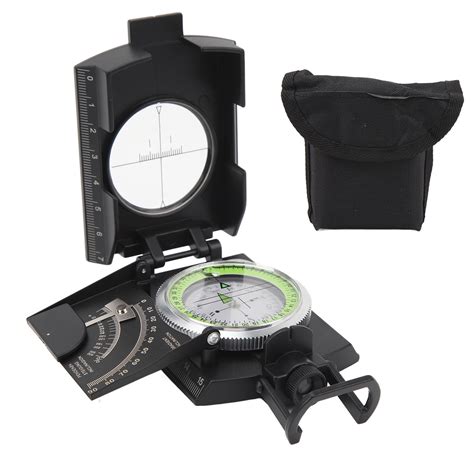 Black Multi Purpose Compass Multi Function Accurate Compass With Scale