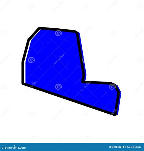 Togdheer Region Of Somalia Vector Map Illustration Stock Vector Illustration Of Burao