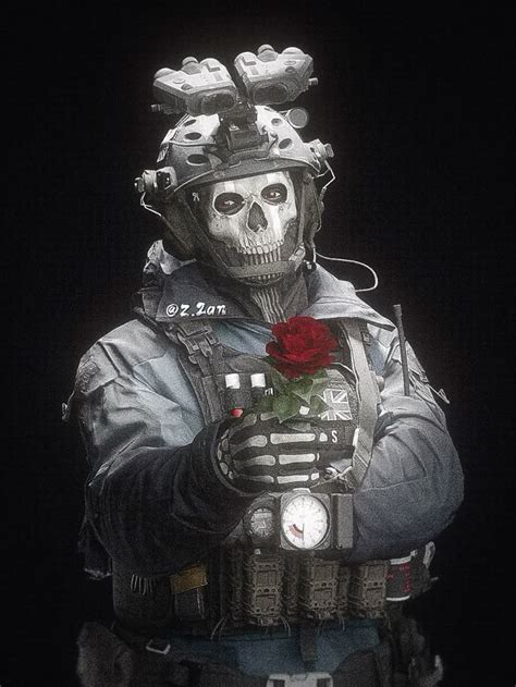 Ghost ‘simon Riley ⠀⠀⠀⠀𐙚