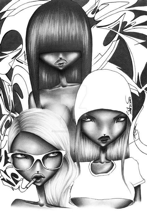 Sexy Graffiti By KanDeeDrawings On DeviantArt