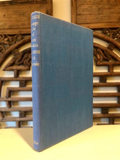 Strange Life Of Ivan Osokin By Ouspensky P D Near Fine Hardcover