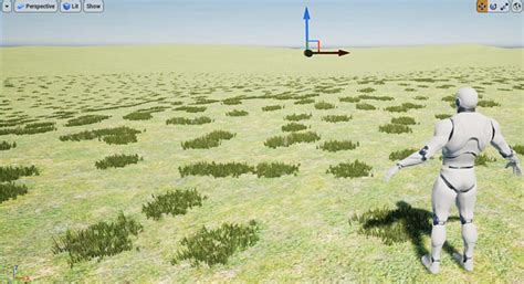 ue4 complete guide to spawning foliage on landscapes using grass node