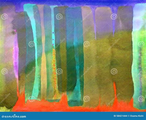 Bleeding Stock Illustration Illustration Of Design Firmament 58421444