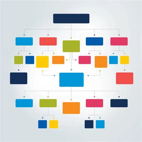 Flowchart Diagram Scheme Infographic Element Stock Vector Image By