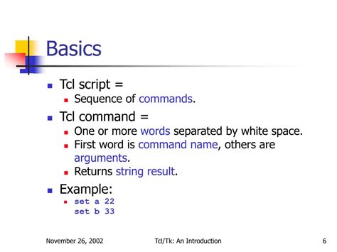 PPT Tcl Tk An Introduction PowerPoint Presentation Free Download ID 773753