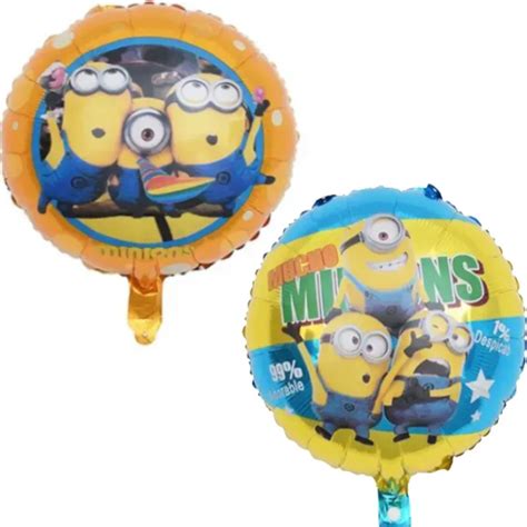 Globo De Minions Globos Temáticos Luxury Balloons El Yerro Menú