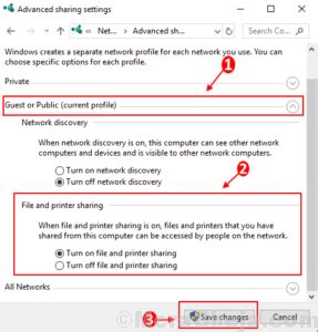 How To Disable File And Printer Sharing In Windows