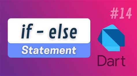 The Words If Else Statement And Dart Are In Front Of An Image Of A