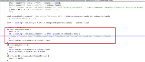 Can I Change The Checkbox Style Issue Wenzhixin Bootstrap Table Github
