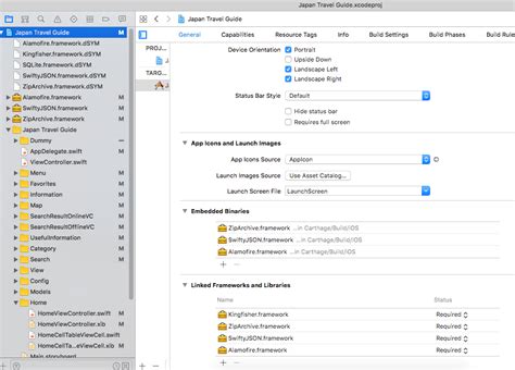 Swift No Such Module Ssziparchive Using Carthage Xcode 81 Stack Overflow