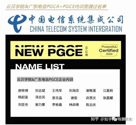 云贝教育 Postgresql证书 正快马加鞭去往各位学员手中 知乎