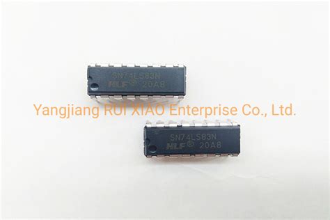 74ls Series Logic Ic Sn74ls83n Dip 16 Four Bit Binary Fast Carry Full