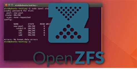 How To Use The Zfs Filesystem On Ubuntu Linux Make Tech Easier