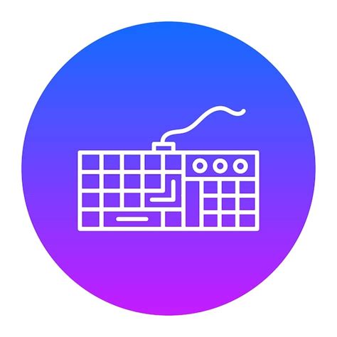 Premium Vector Keyboard Vector Illustration