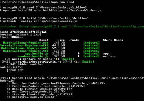 Node Js Sequelize How To Config Webpack Stack Overflow
