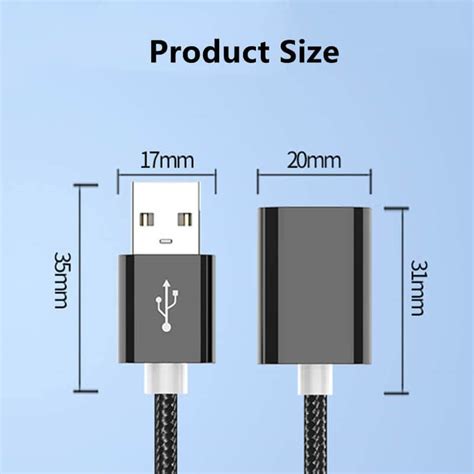 USB 3 0 Male To Female Extension Cable Smart Cases