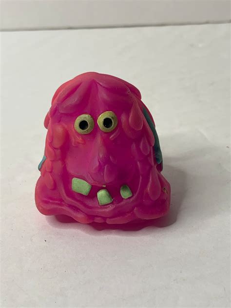 Pink Light Blobs Glow In The Dark Toys 2 5 Tall 1994 Carl S Jr Fast Food Toy Etsy