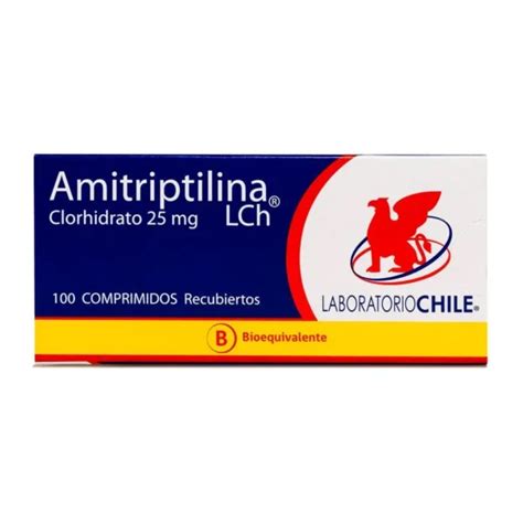 Amitriptilina X 100 Compr Farmacia Trinity