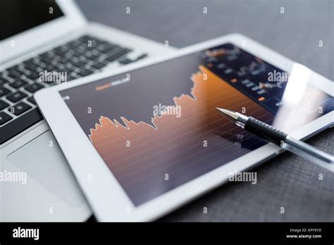 Financial Data Analysis Concept Stock Photo Alamy