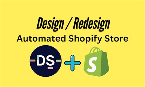 Build Automated Shopify Dropshipping Store Website Design Shopify Automation By