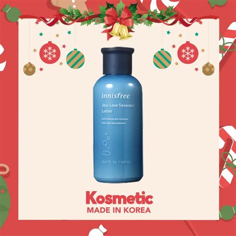 Innisfree Jeju Lava Seawater Lotion 160ml Anti Ageing Moisturizer