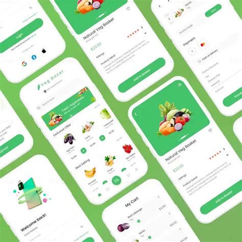 Grocery App Ui Ux Design Template Figma