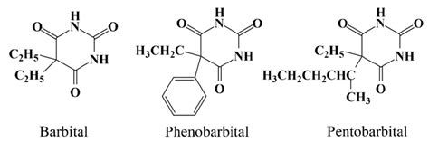 Structure Diagram Of Barbital Phenobarbital And Pentobarbital Download Scientific Diagram