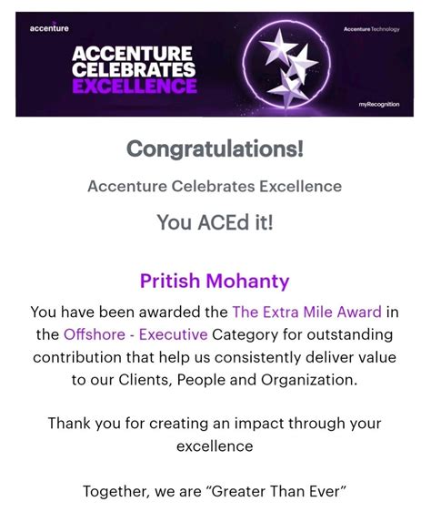 Pritish Mohanty On Linkedin Accentureindia Ace2022 38 Comments