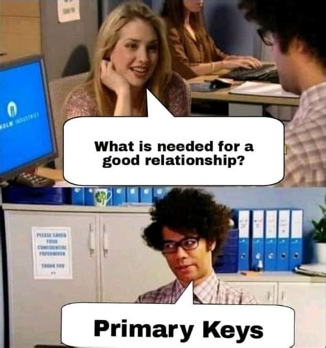 unique and not null r programmerhumor