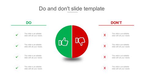 Do And Don T PPT Presentation Template And Google Slides