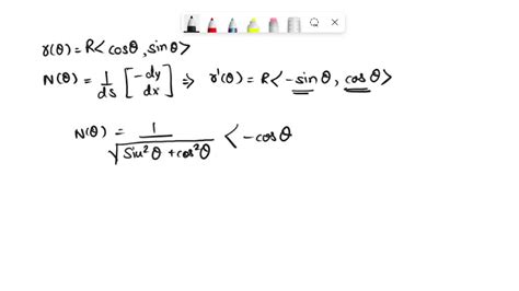 Solved Using An Inward Pointing Normal Vector Let I F · Dr Where F Y Sin Ev And C Is