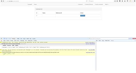 Javascript Data Fetching From Database Using Laravel And Vuejs