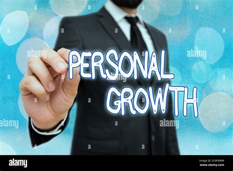 Word Writing Text Personal Growth Business Photo Showcasing A Longterm Process Which Shows The