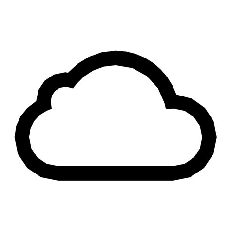 Cloud Solid Vector SVG Icon SVG Repo