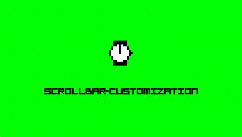 Scrollbar Customization Stories Hackernoon