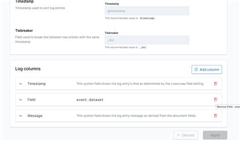Apm Log Message Format Remove Eventdataset · Issue 95140 · Elastickibana · Github