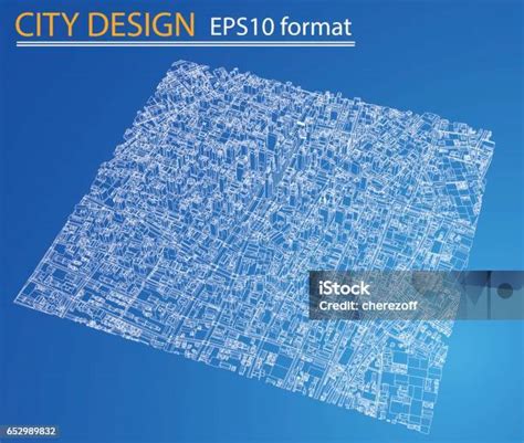 와이어 프레임 시 청사진 스타일입니다 3d 렌더링 벡터 일러스트 레이 션 0명에 대한 스톡 벡터 아트 및 기타 이미지 0명 건축물 고층 건물 Istock