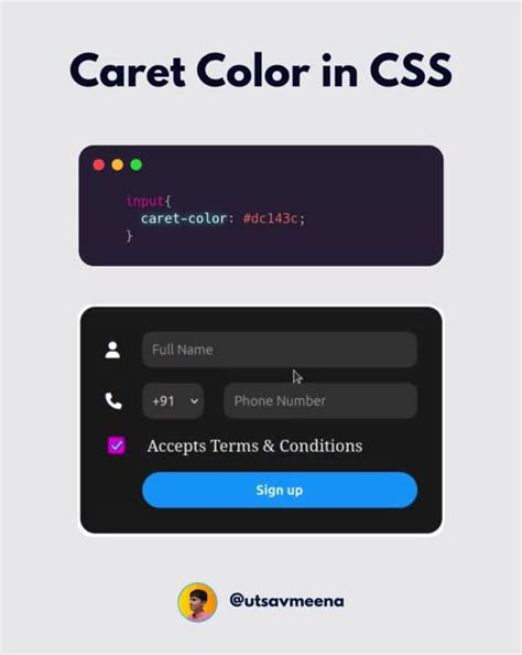 Customize The Blinking Cursor In Css 🚀 Ever Noticed How The Text