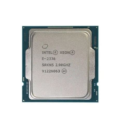 Intel Xeon Six Core E 2336 2 90ghz Lga1200 8gts 12mb Server Processor
