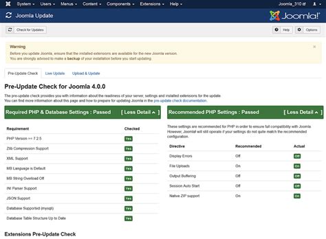 Joomla 3 X To 4 X Step By Step Migration Joomla Documentation