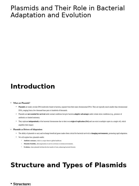 Plasmids And Their Roles Pdf Plasmid Bacteria
