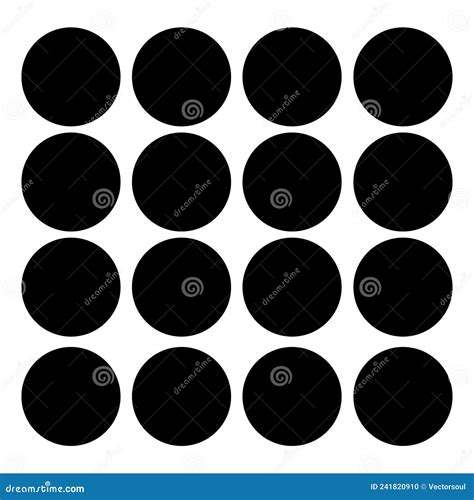 abstract mosaic array shape design element stock vector